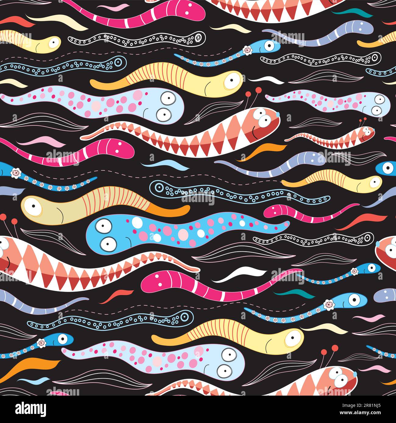 Lively pattern Stock Vector Images - Alamy