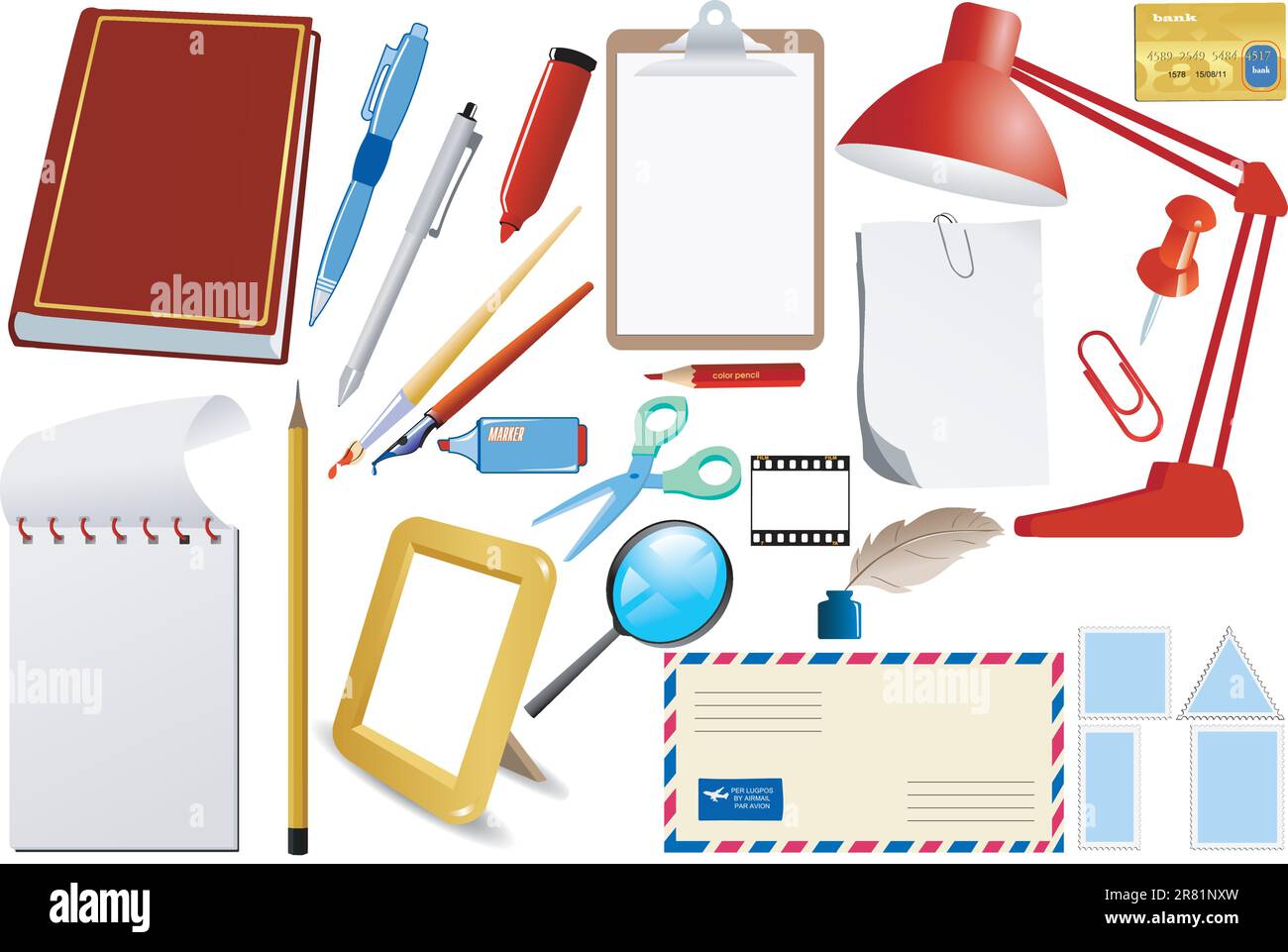 Office image Stock Vector Images - Alamy