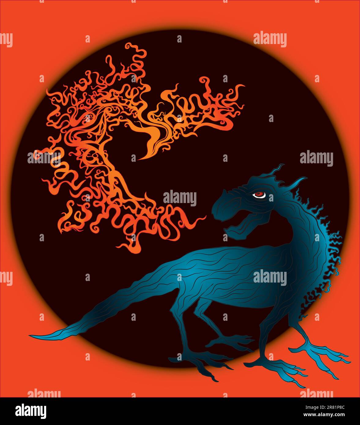 Angry dragon hi-res stock photography and images - Alamy