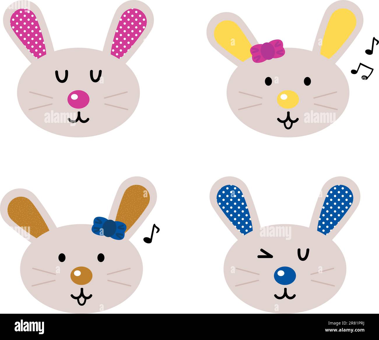 Female Rabbit Cartoon Characters