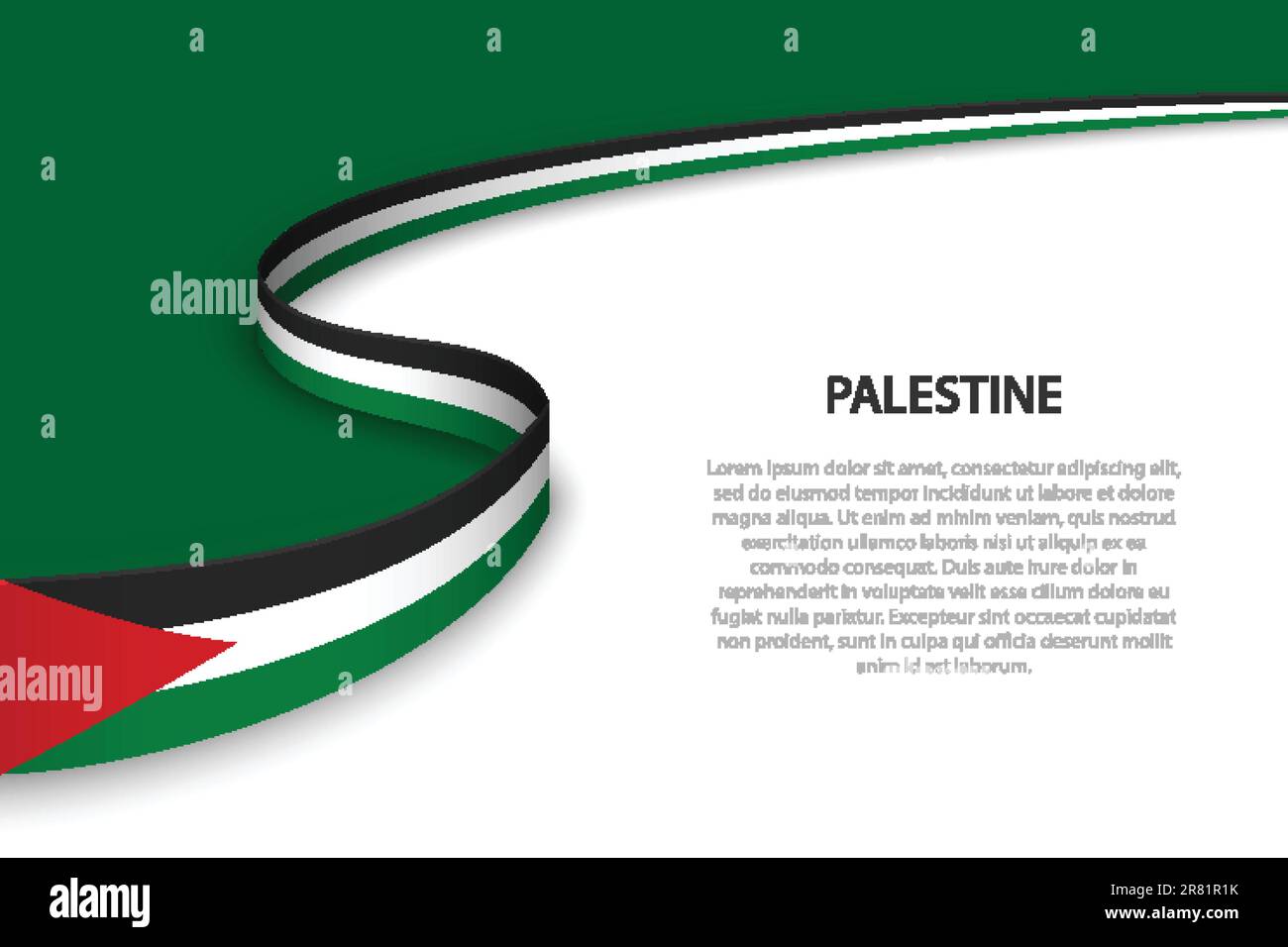 Palestine wave Stock Vector Images - Alamy