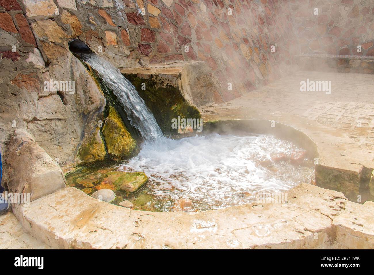 Healing Waters: Hot Springs of Cap Bon, Korbous, Tunisia Stock Photo ...