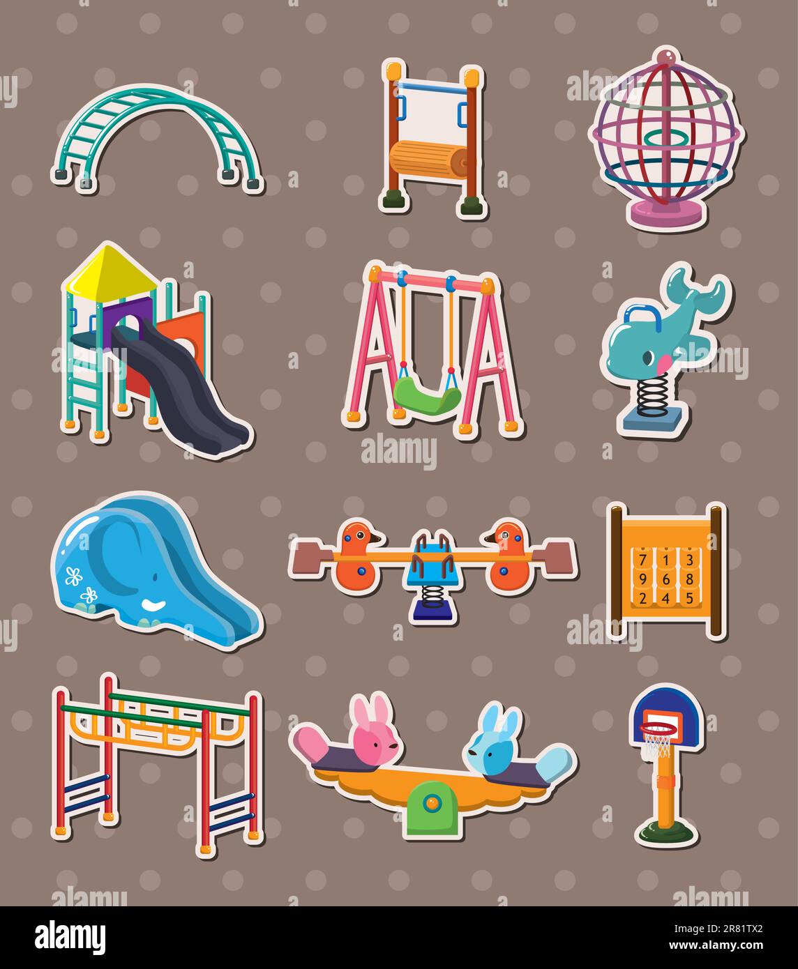 Child outdoors park Stock Vector Images - Alamy