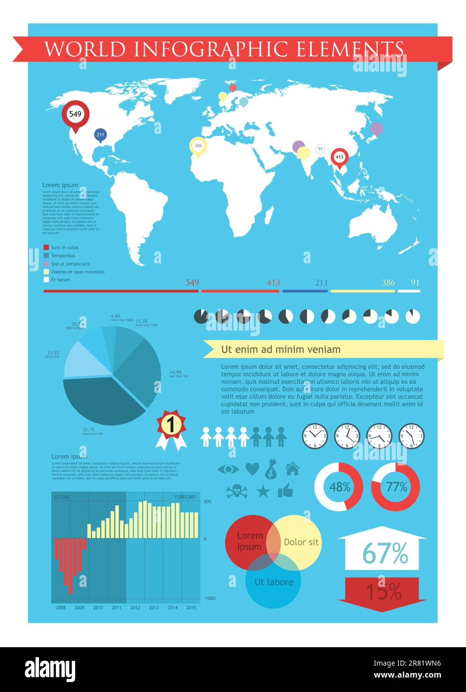 Information review design hi-res stock photography and images - Alamy