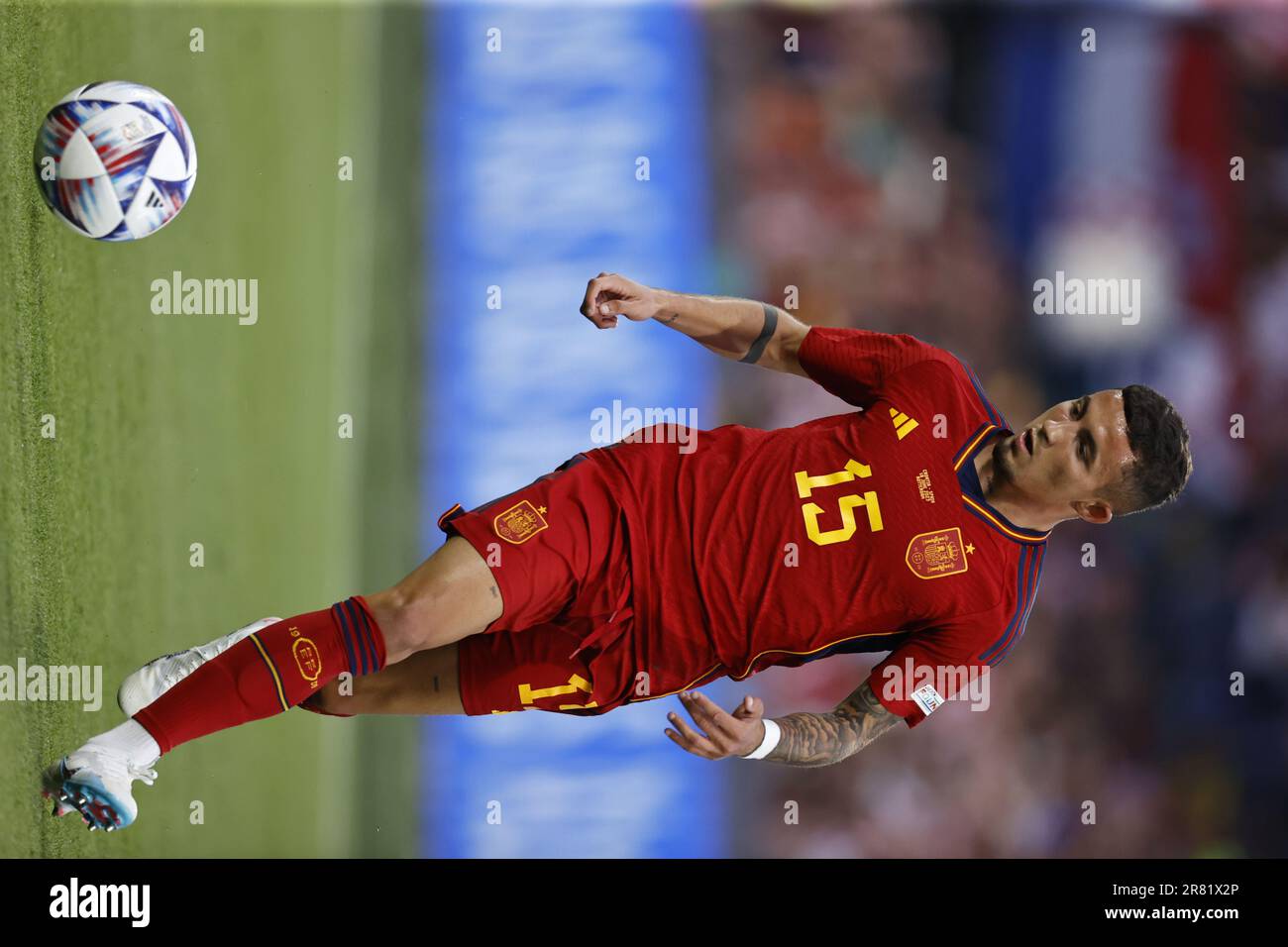 ROTTERDAM - Yeremy Pino of Spain during the UEFA Nations League final ...