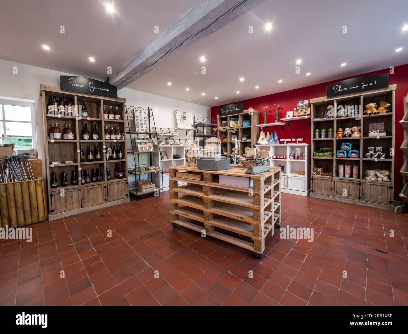 The image is of the museum interior at the medieval underground city ...