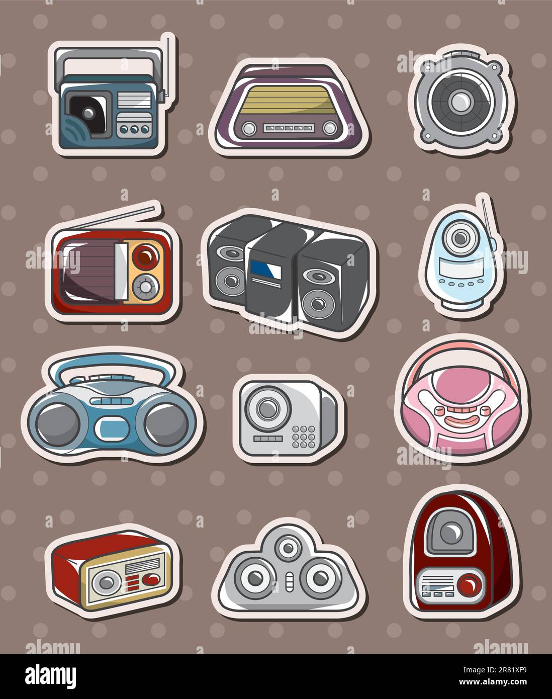 Radio program Stock Vector Images - Alamy