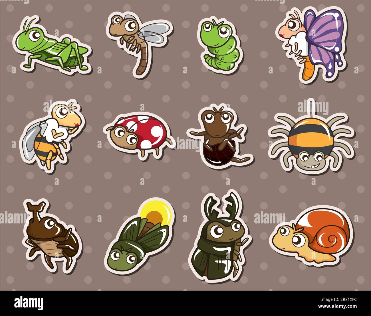 Cartoon bug hi-res stock photography and images - Alamy