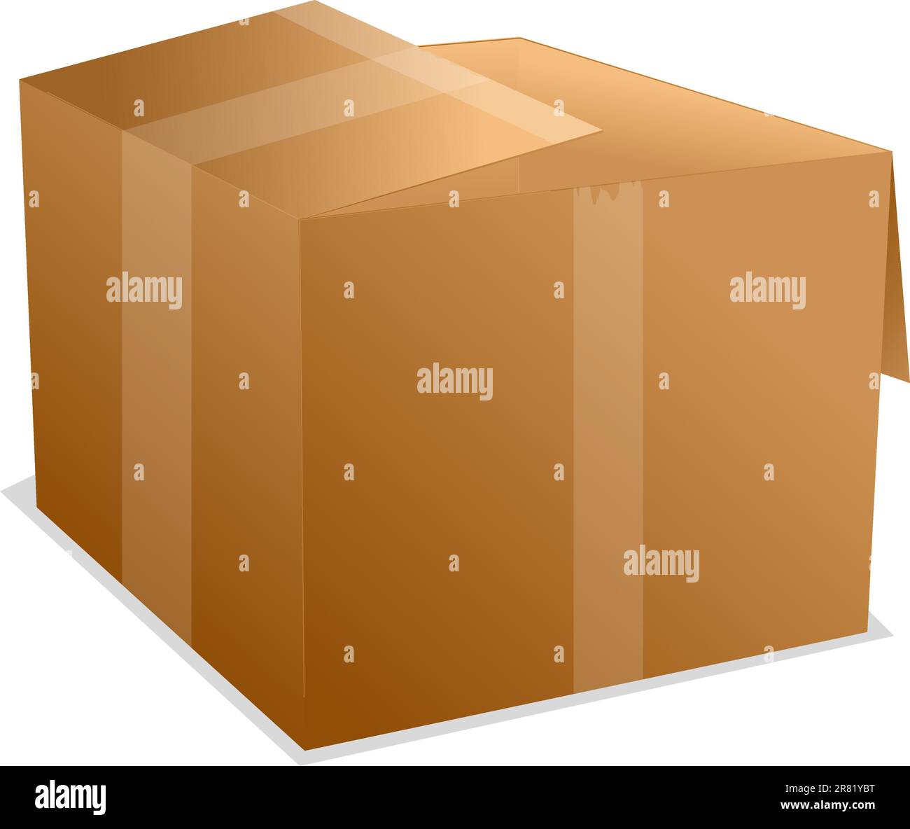 cardboard box. Also available as a Vector in Adobe illustrator EPS ...