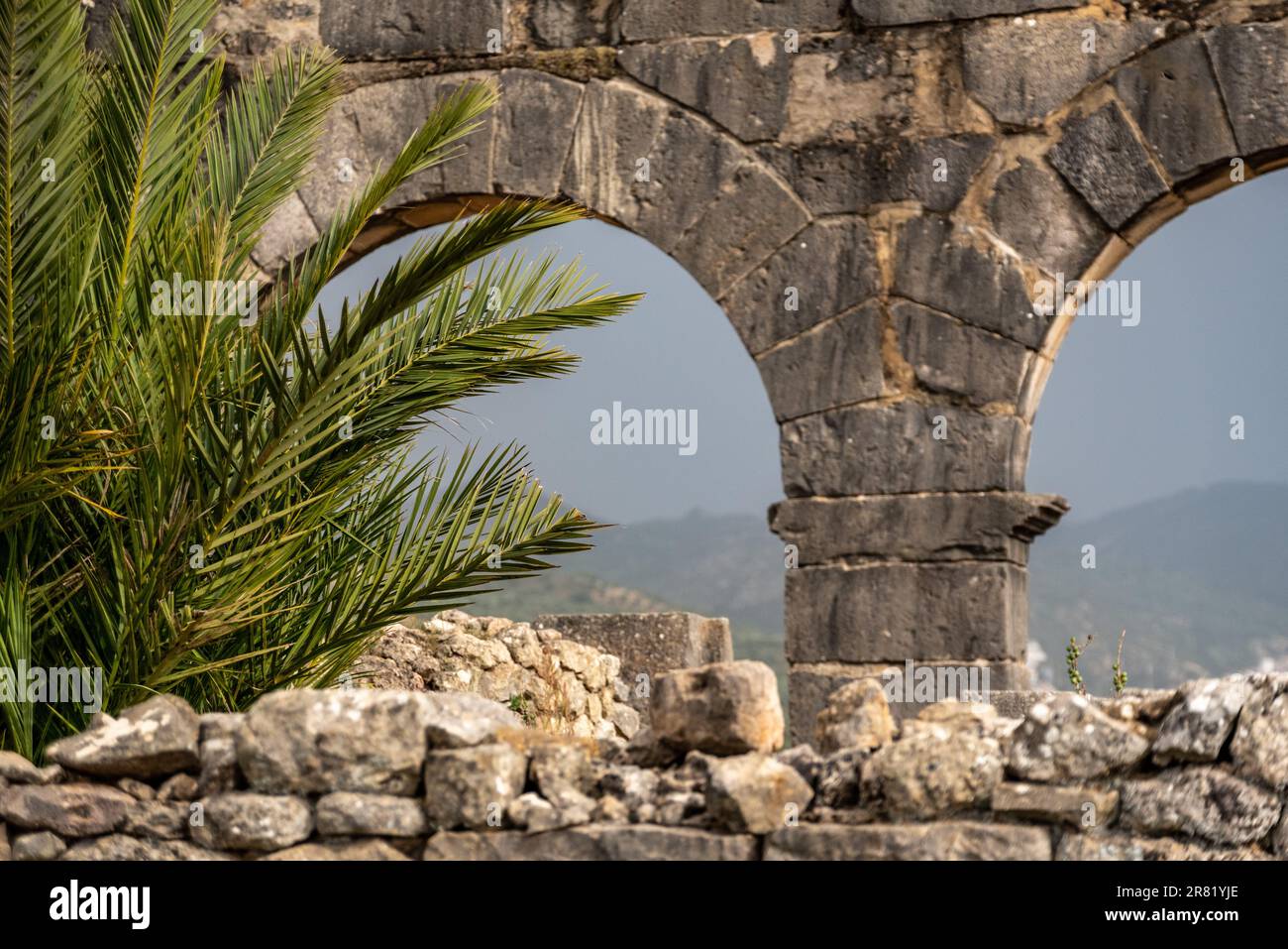 Ancient roman ruins overgrown hi-res stock photography and images - Alamy