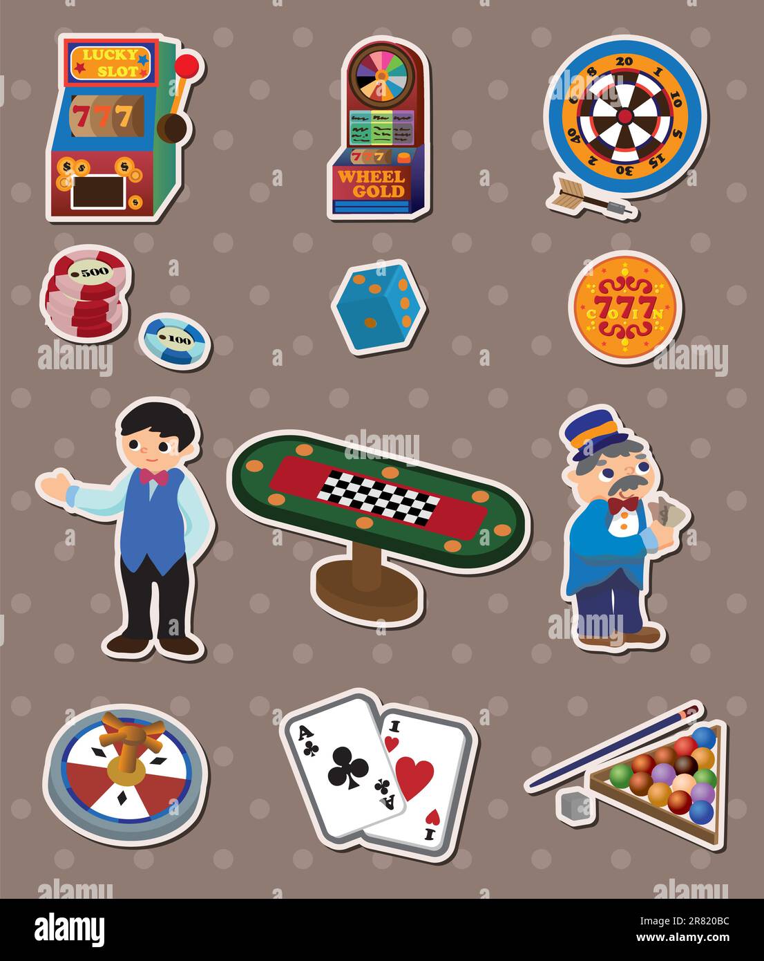 Lucky draw Stock Vector Images - Alamy