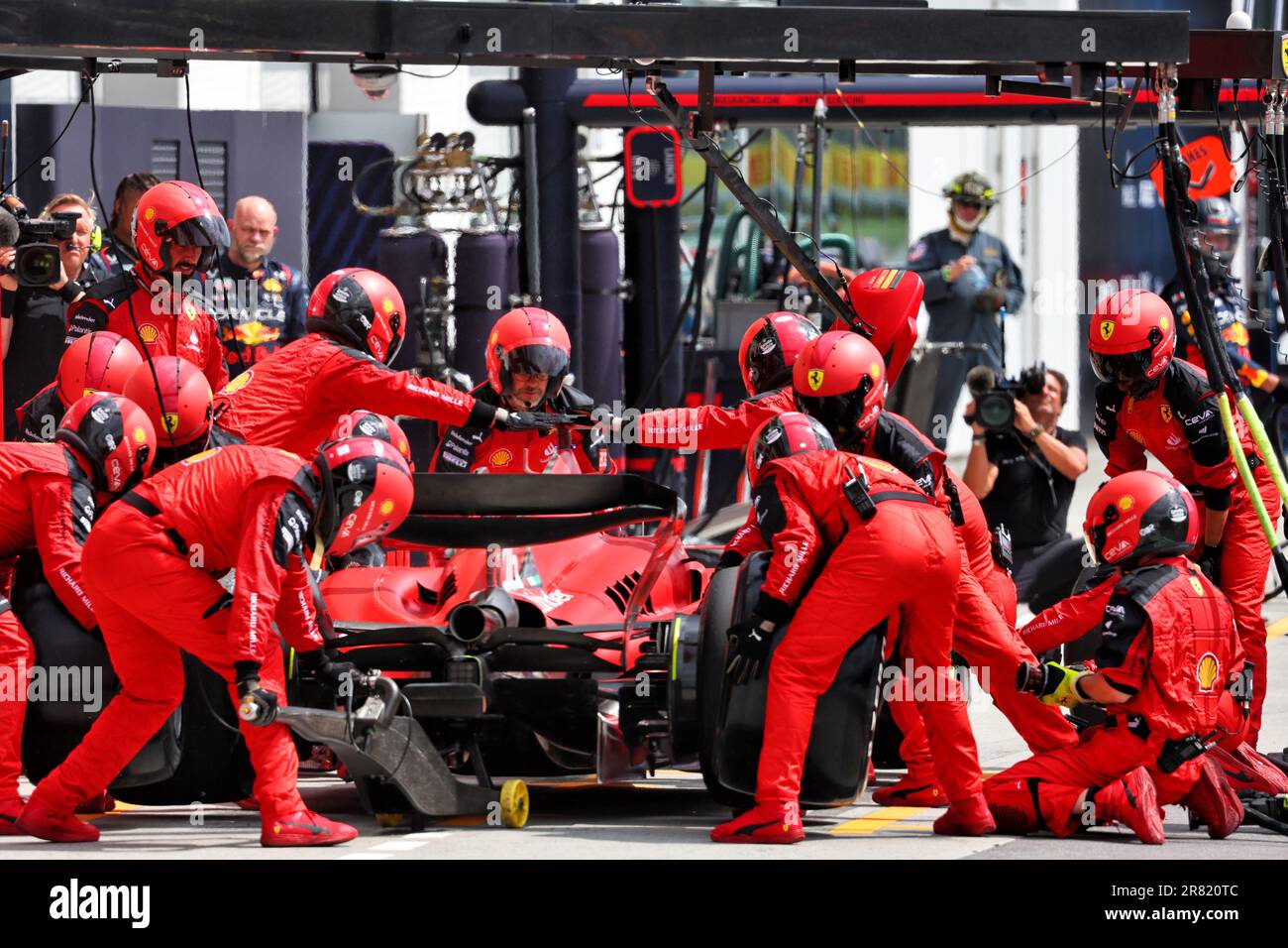 Montreal, Canada. 18th June, 2023. Charles Leclerc (MON) Ferrari SF-23 ...