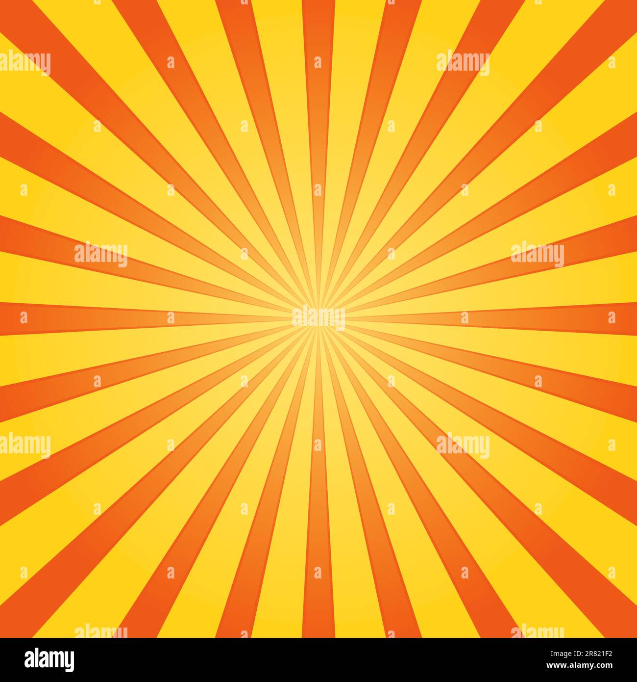 Striped Background with Orange and Yellow centered stripes Stock Vector ...