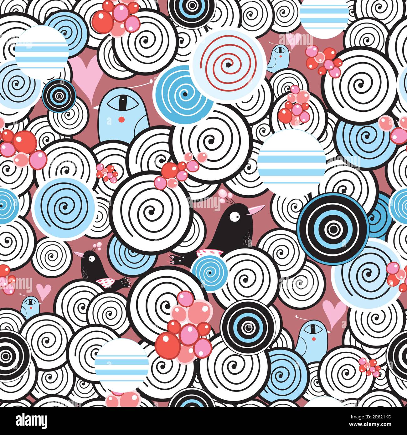 Graphical abstract background birds Stock Vector Images - Alamy