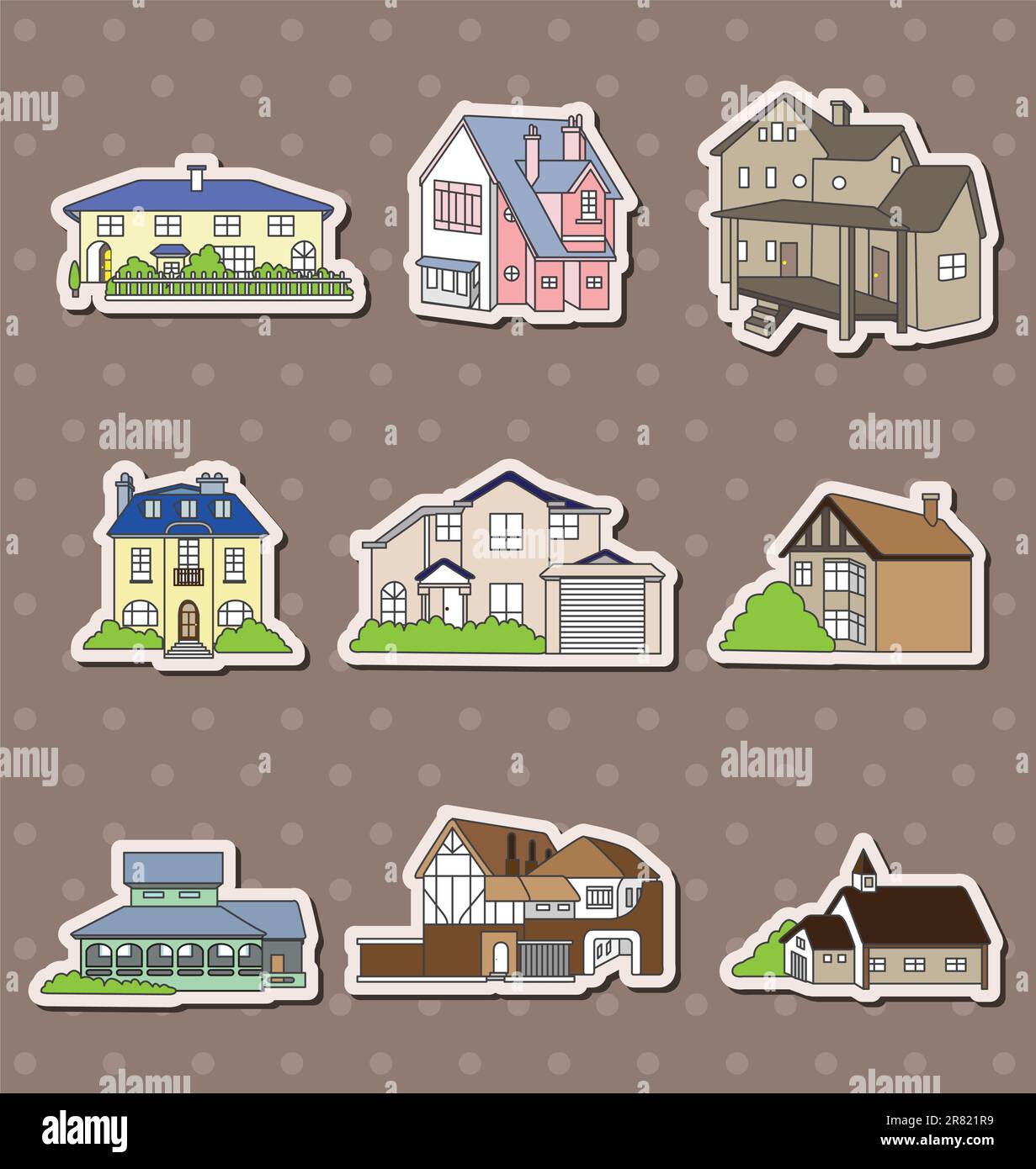 Child city housing Stock Vector Images - Alamy