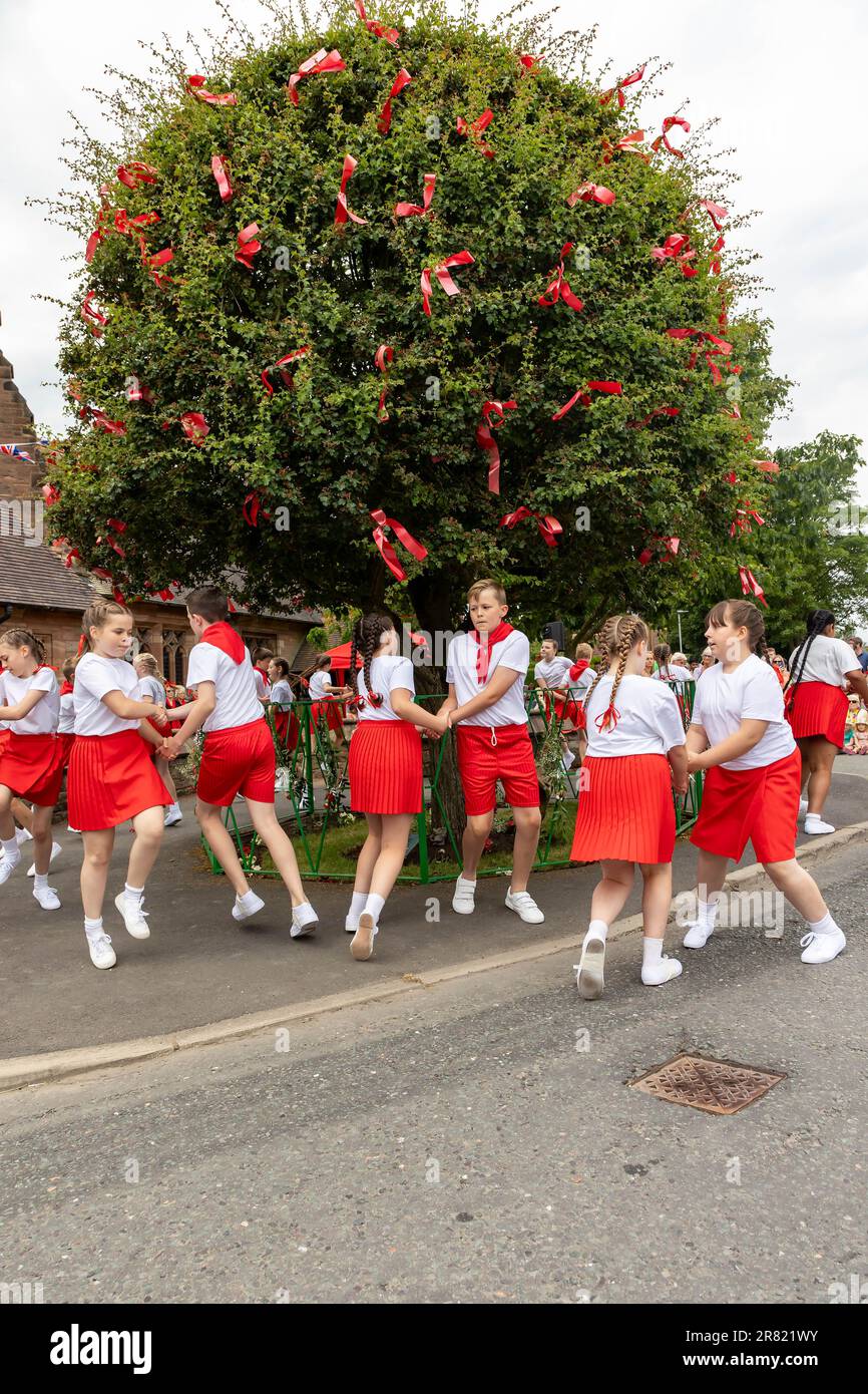 17 June 2023 – Appleton Thorn, nr Warrington, Cheshire, England ...