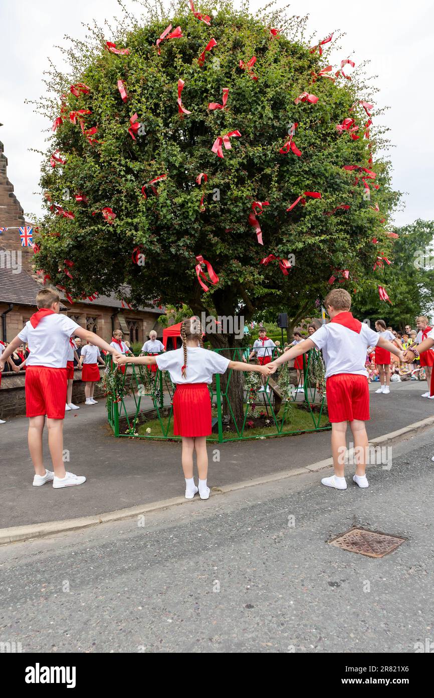 17 June 2023 – Appleton Thorn, nr Warrington, Cheshire, England ...