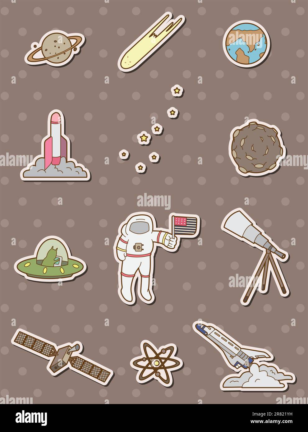 Technology science space Stock Vector Images - Alamy