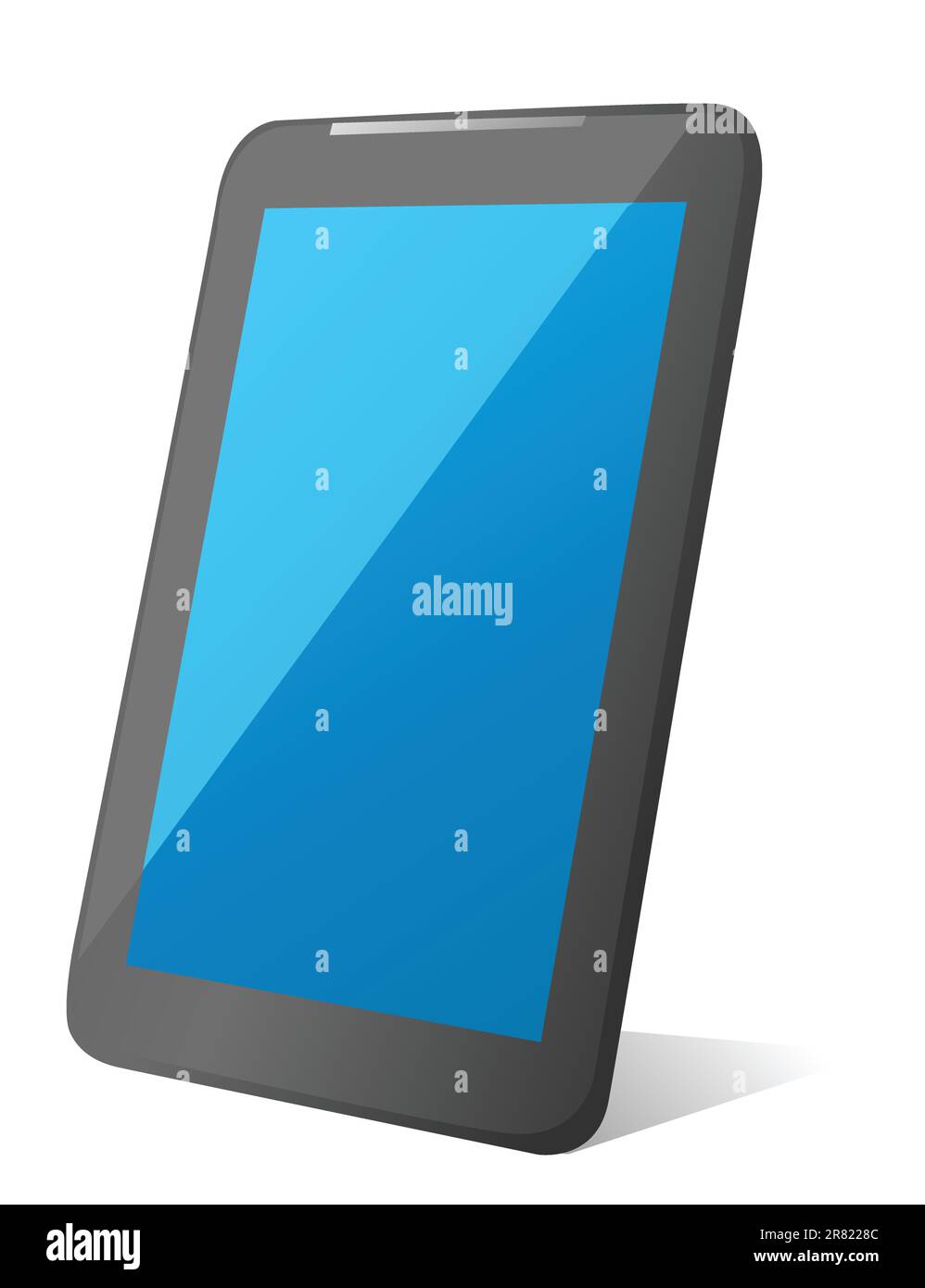 Handheld tablet Stock Vector Images - Alamy