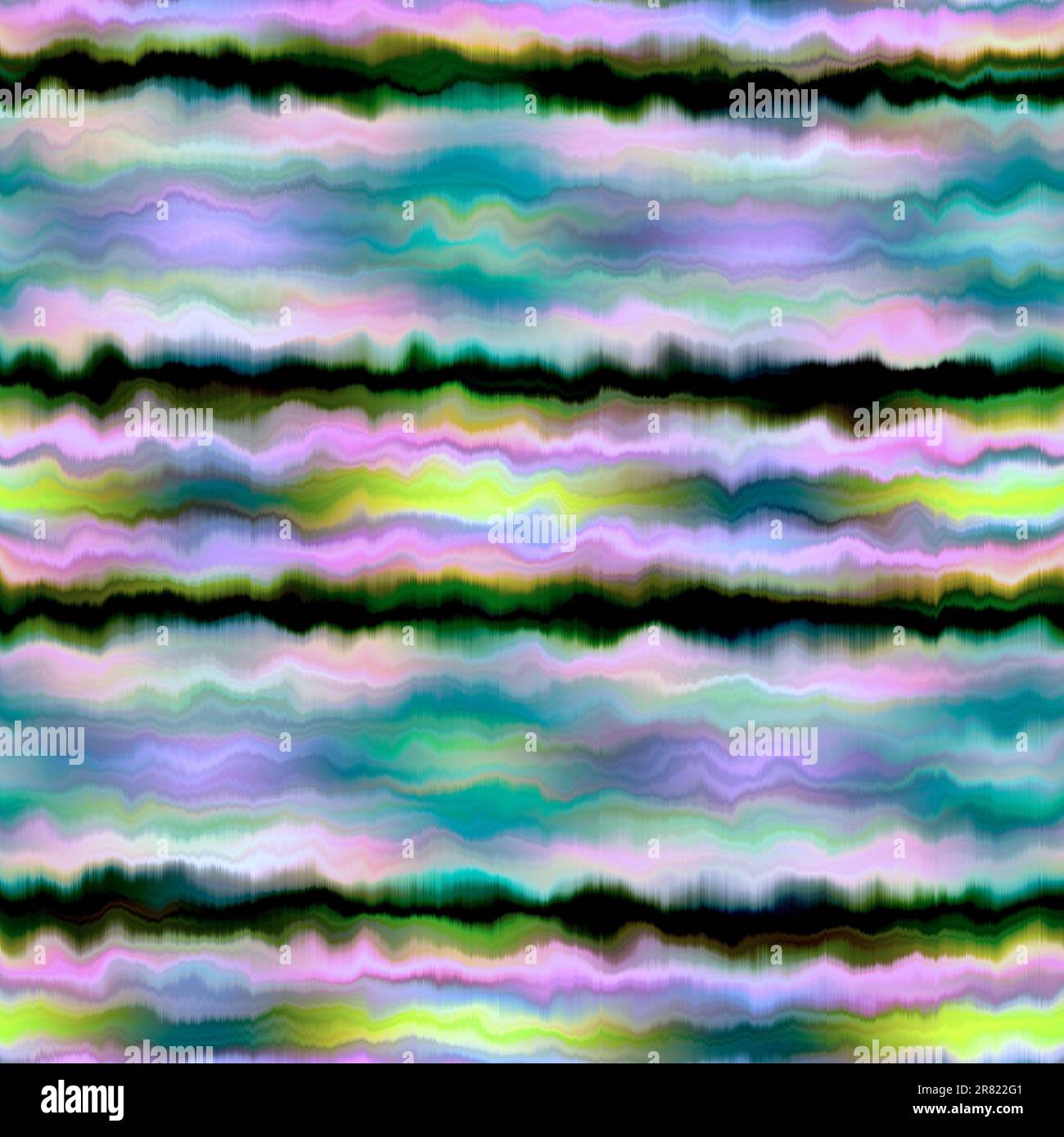 Vibrant tie dye wash seamless pattern. Blurry fashion effect summer ...