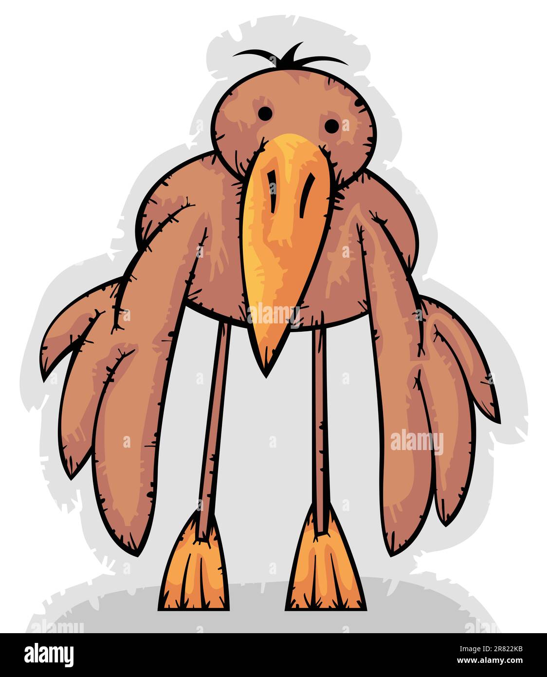 Sad crow image Stock Vector Images - Alamy