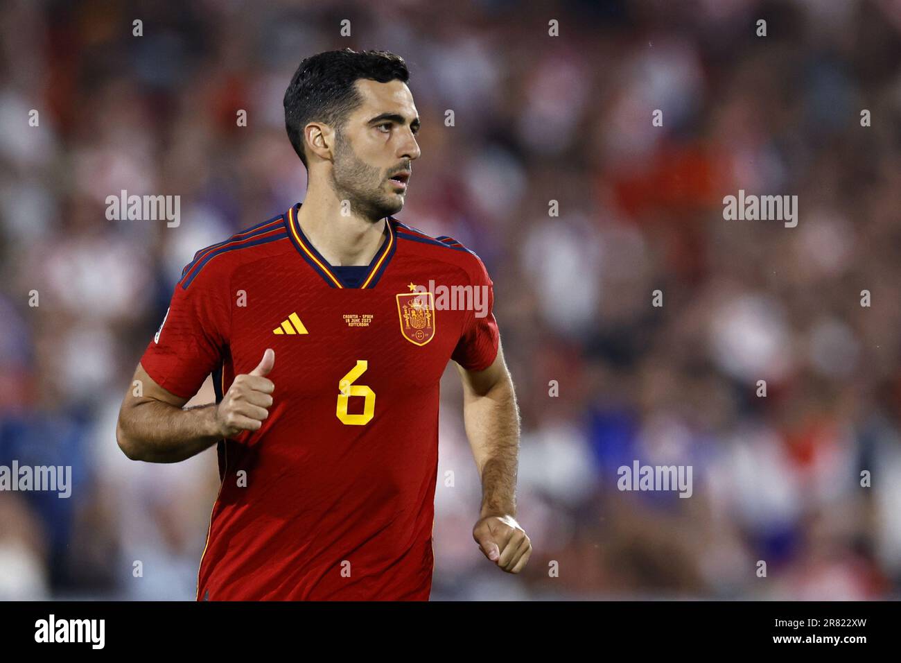ROTTERDAM - Mikel Merino of Spain during the UEFA Nations League final ...