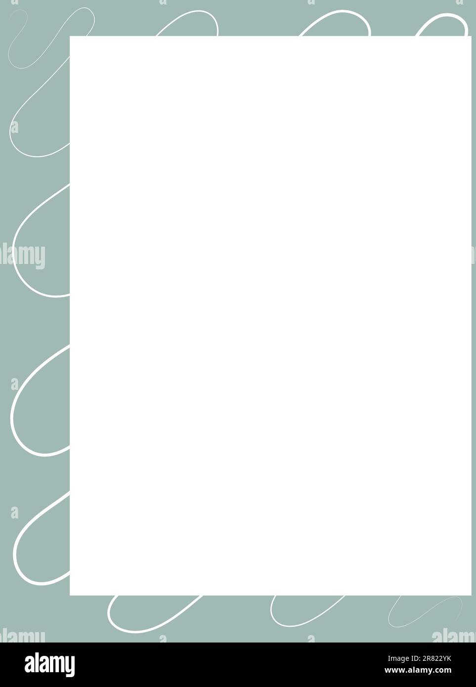 Vector rectangular frame on a white background Stock Vector Image & Art ...