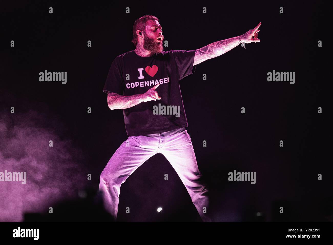 Copenhagen, Denmark. 26th, April 2023. The American rapper and lyricist ...