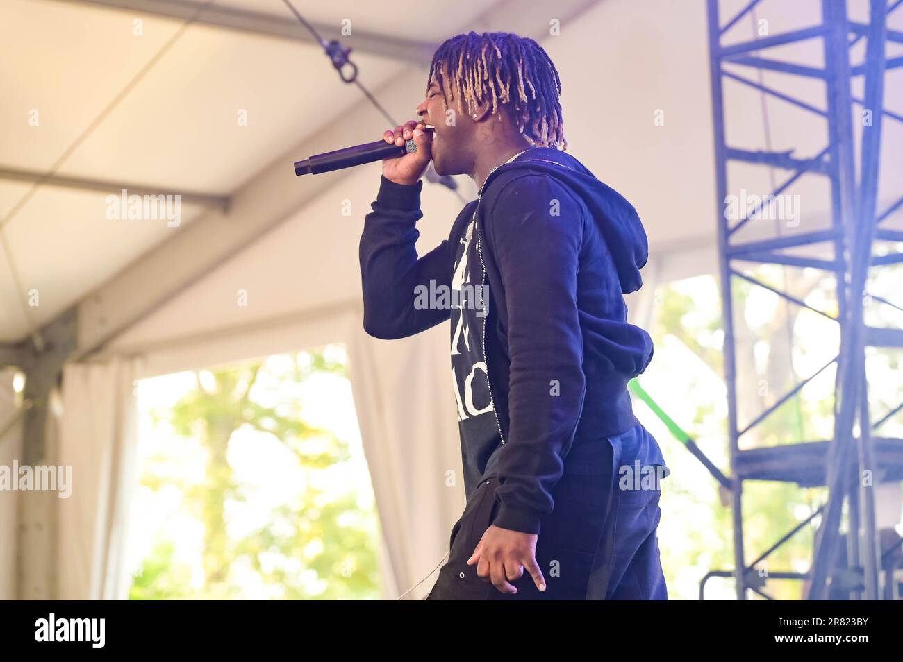 Ken Carson performs during Day 3 of the 2023 Bonnaroo Music & Arts ...