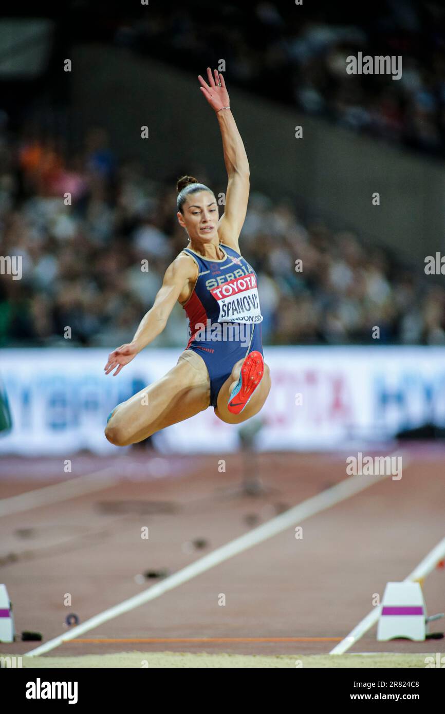 Ivana vuleta long jump hi-res stock photography and images - Alamy