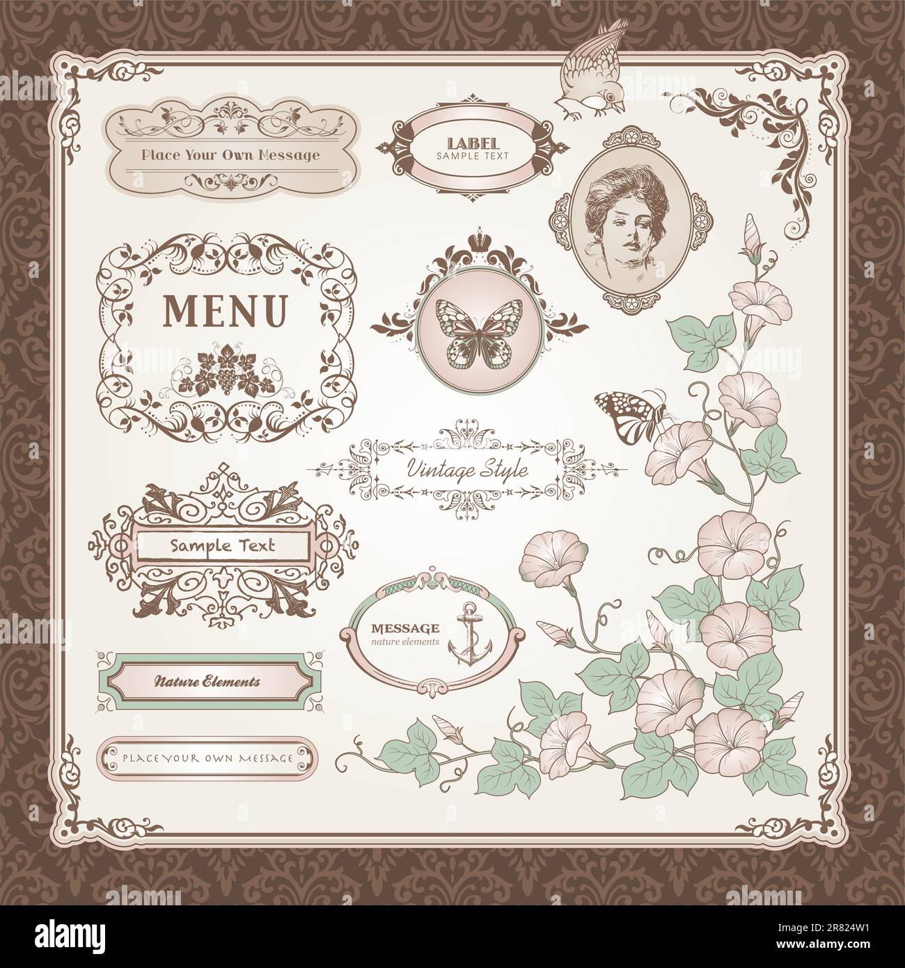 Sticker design different human hi-res stock photography and images - Alamy