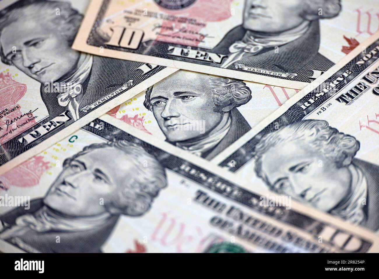 10 dollar note hi-res stock photography and images - Alamy