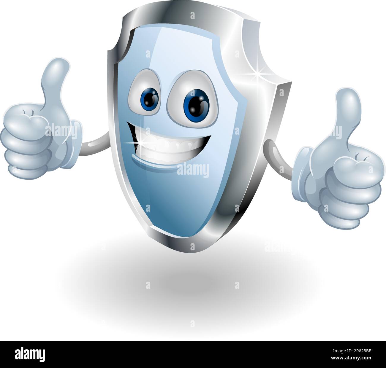 Cartoon shield Stock Vector Images - Alamy