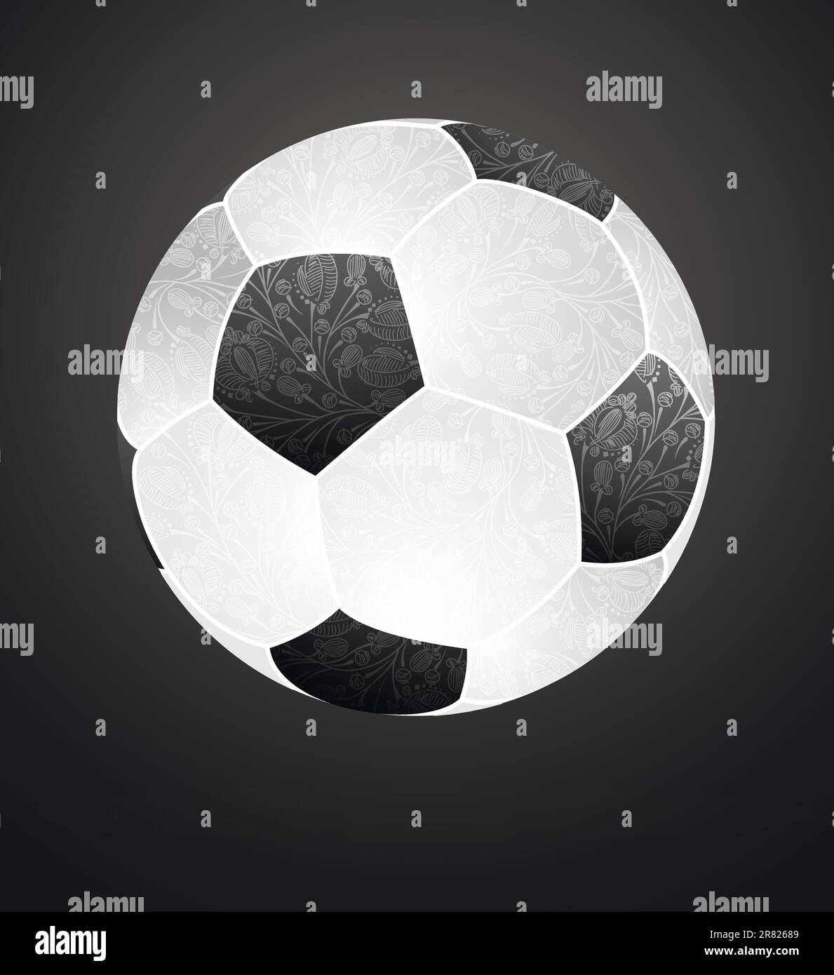 abstract soccer ball Stock Vector Image & Art - Alamy