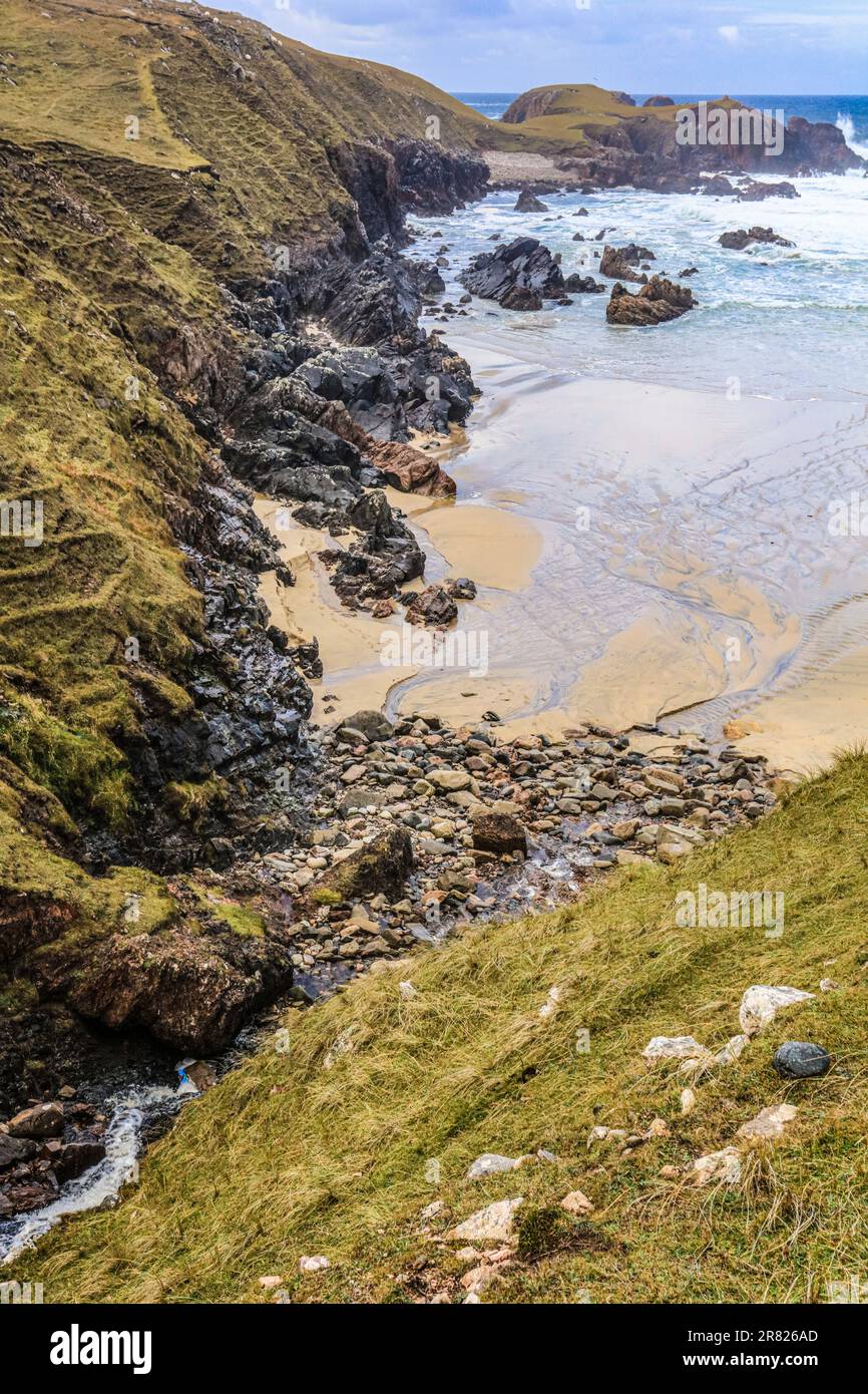 Mangersta on the Isle of Lewis in the Outer Hebrides Stock Photo - Alamy