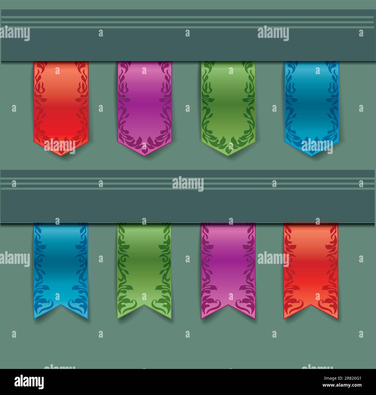 Vintage ribbon texture hi-res stock photography and images - Alamy