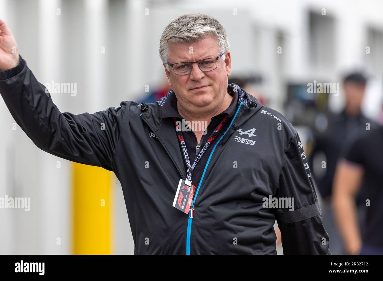 Otmar Szafnauer (USA) - Alpine F1 Team Principal during Pre Race on Sunday 18th June - FORMULA 1 ...