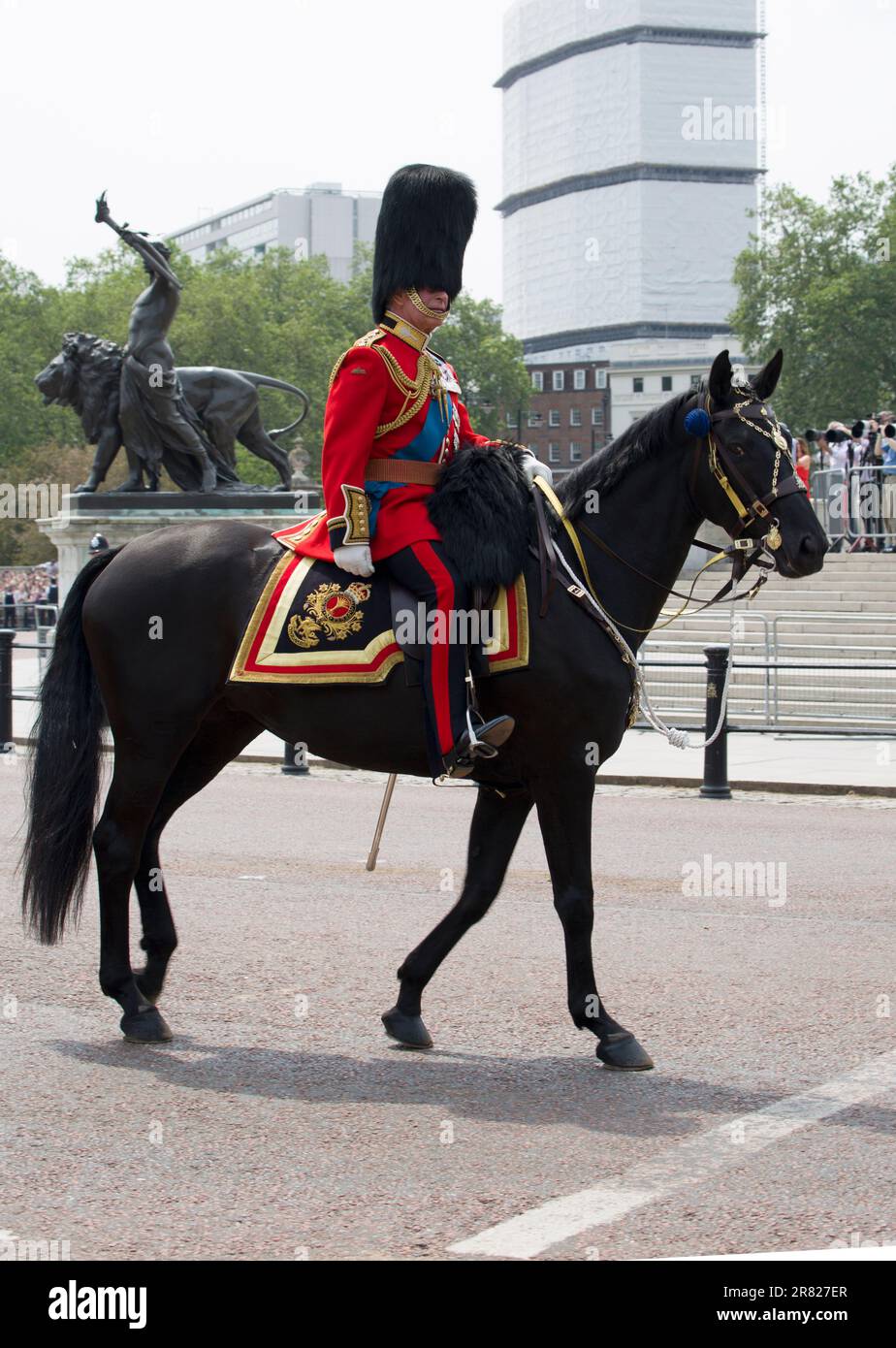 King Charles III Mounted on Horse Noble Trooping The Colour Color The ...