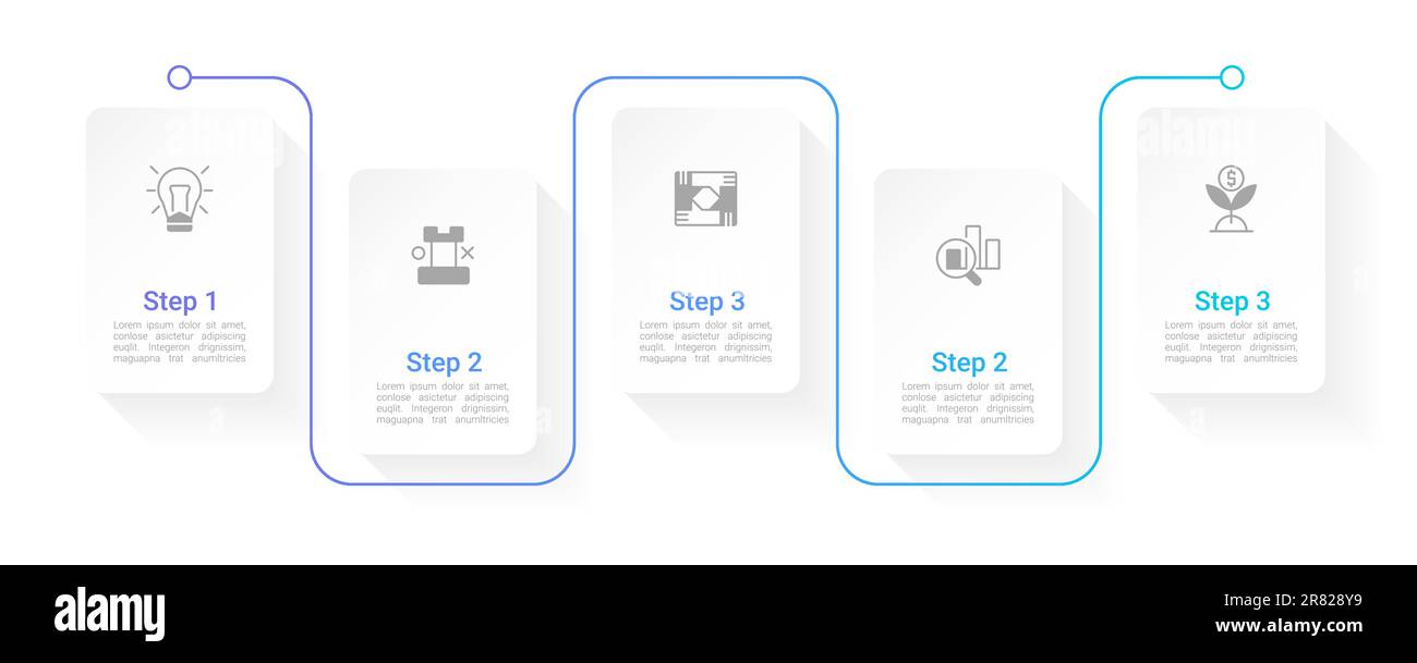 Corporate values infographic chart design template Stock Vector Image ...