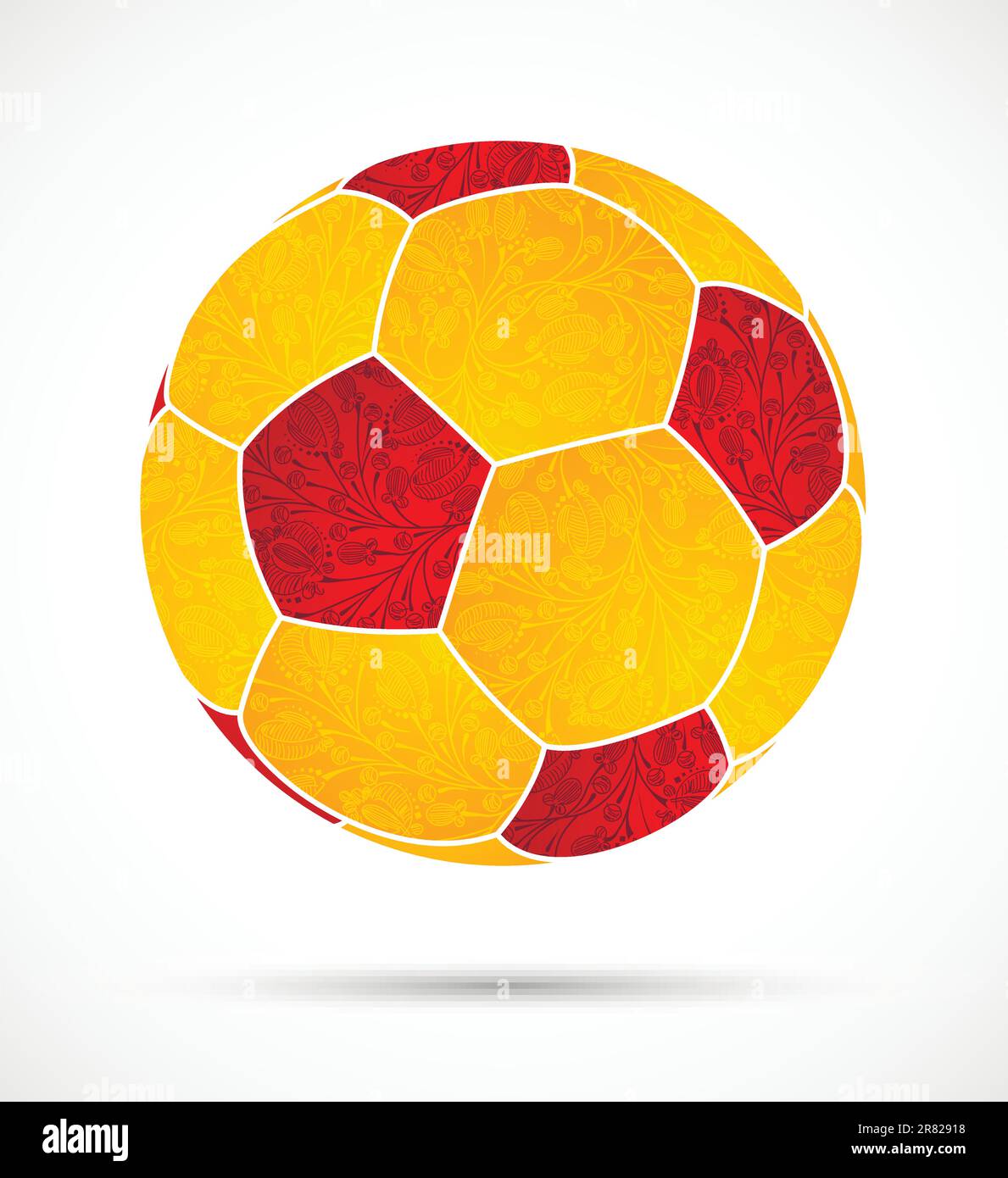 Abstract Soccer Ball Stock Vector Image And Art Alamy