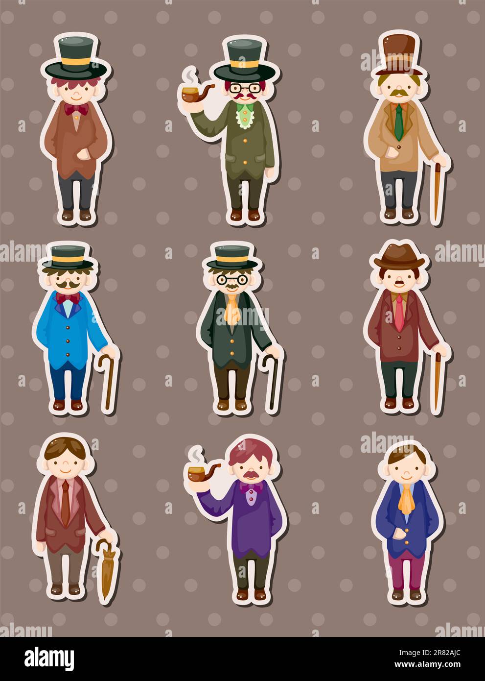 19th century man Stock Vector Images - Alamy