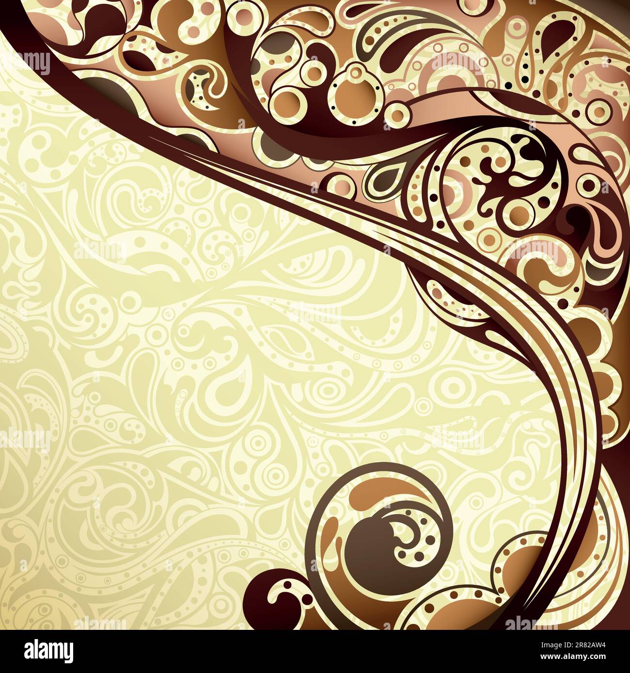 Illustration of abstract curve background Stock Vector Image & Art - Alamy