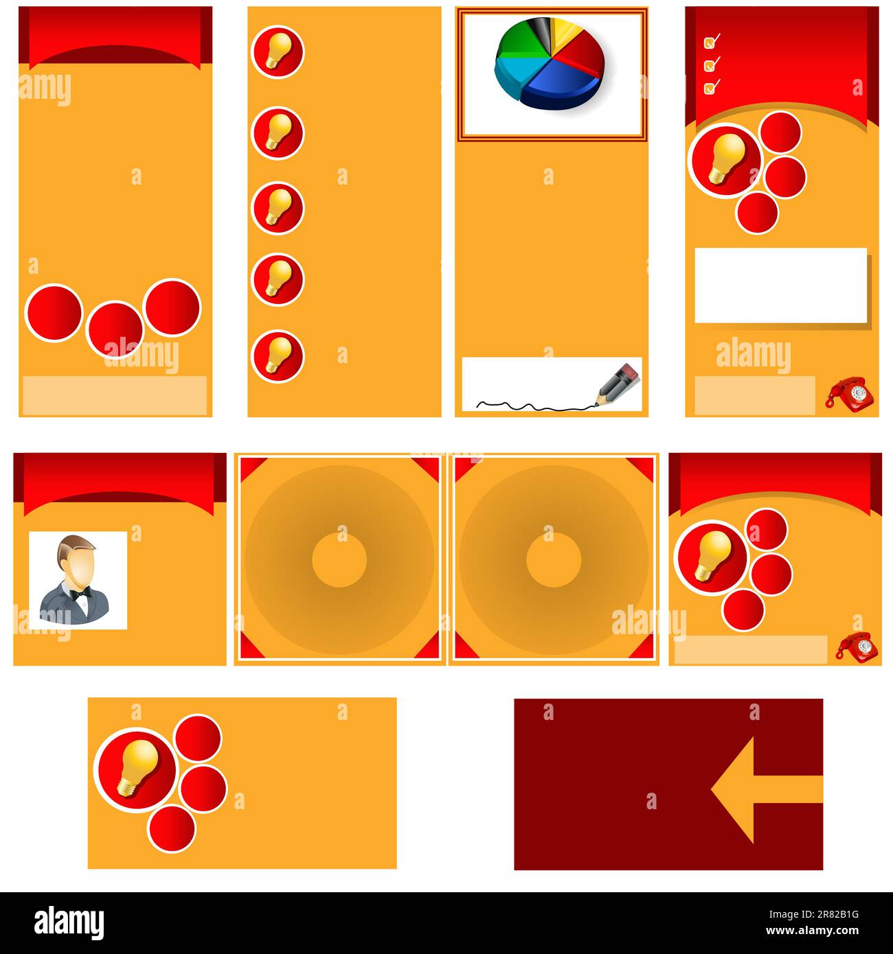 Cd cover template Cut Out Stock Images & Pictures - Alamy