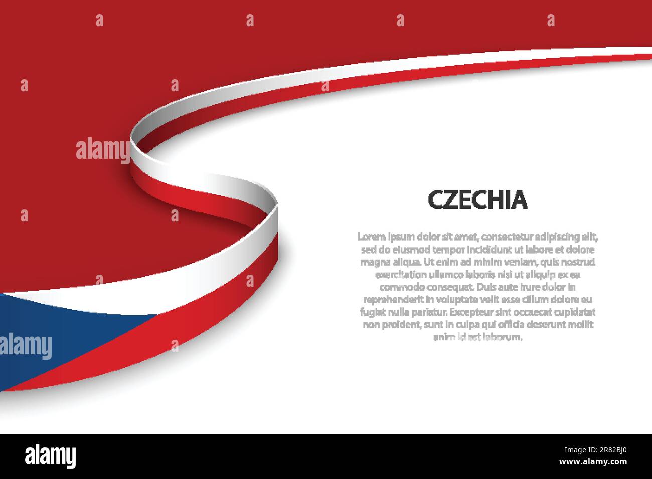 Czech national band Stock Vector Images - Alamy