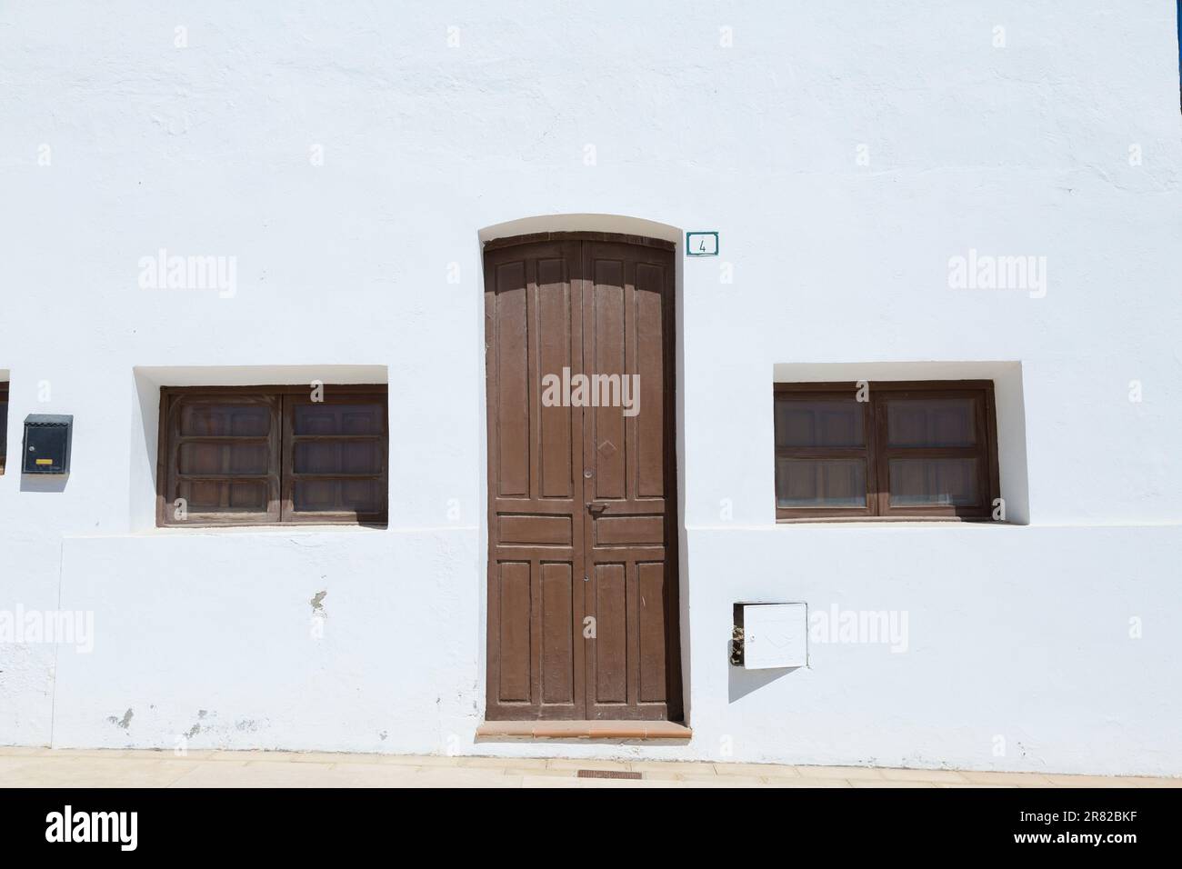 Rustic gate in an Andalusian village, Spain Stock Photo - Alamy