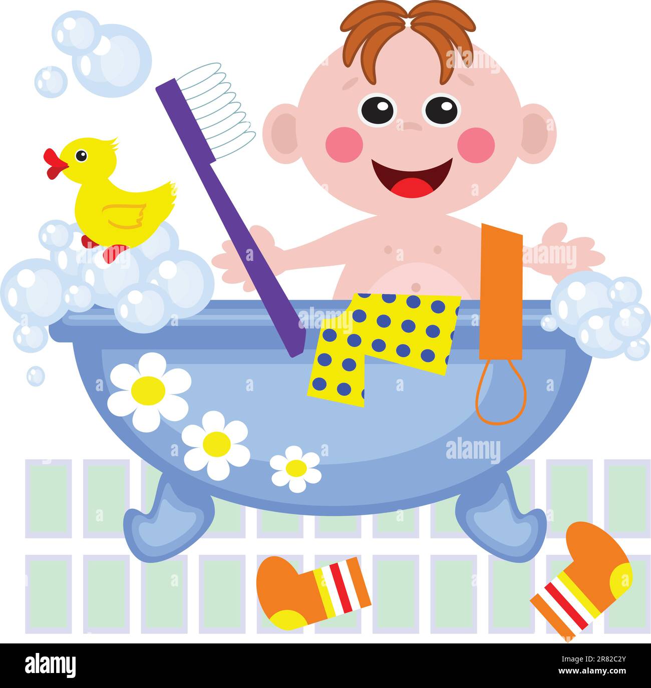 Clean boy Stock Vector Images - Alamy