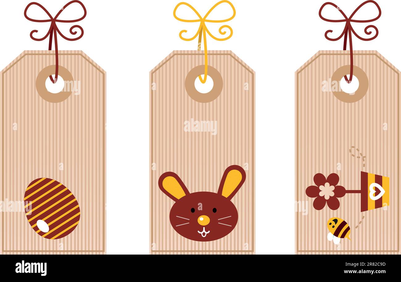 Easter labels collection. Vector Stock Vector Image & Art - Alamy