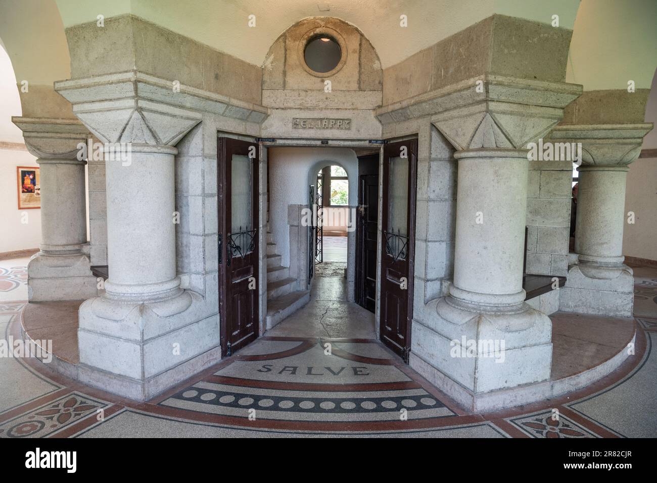 Budapest, Hungary – May 21, 2023. Interior view of the Elizabeth ...