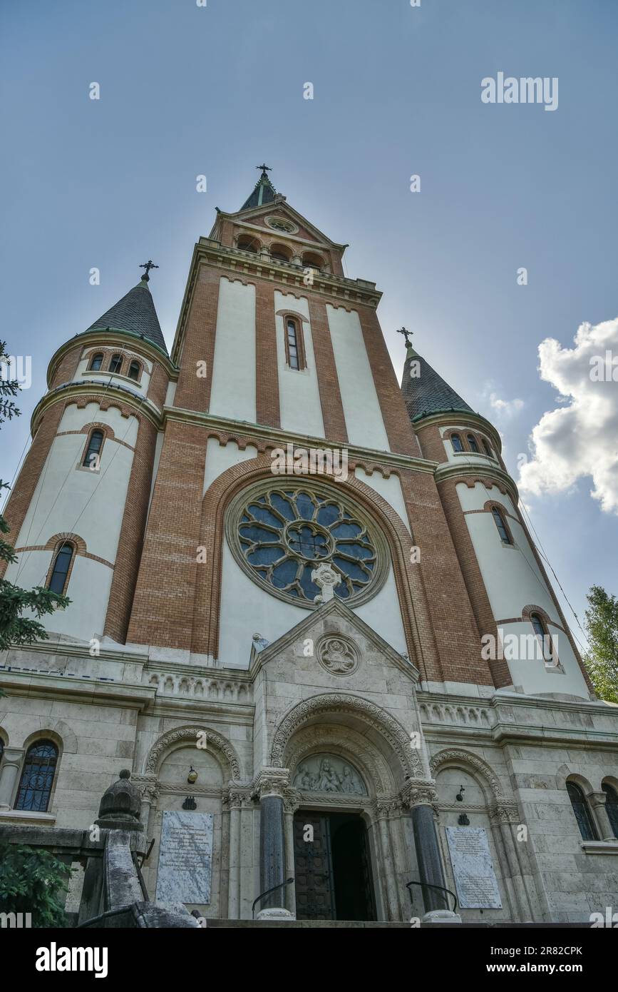 Budapest, Hungary – May 21, 2023. Holy Family Parish Church (Zugliget ...