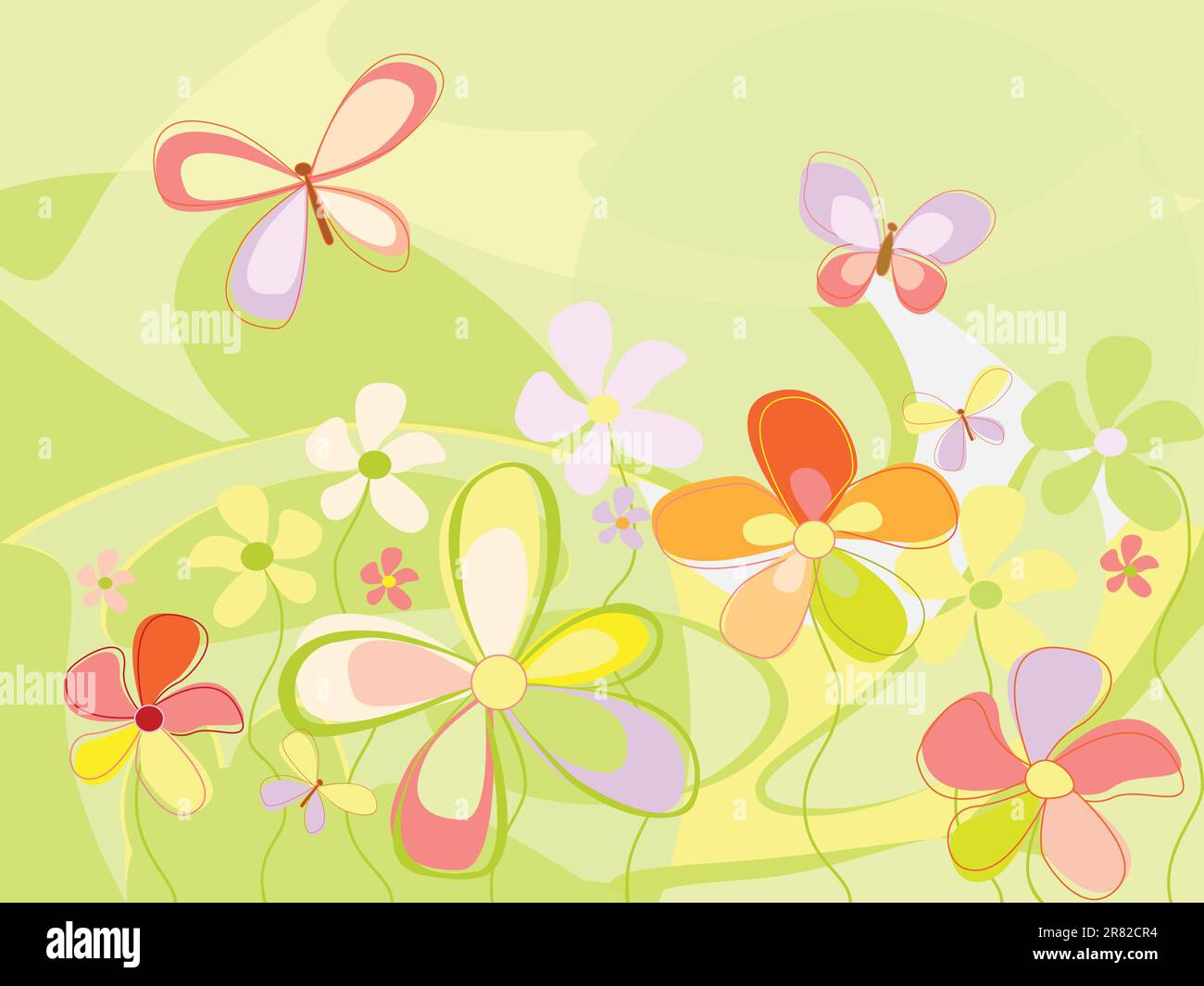 Summer floral pattern hi-res stock photography and images - Alamy